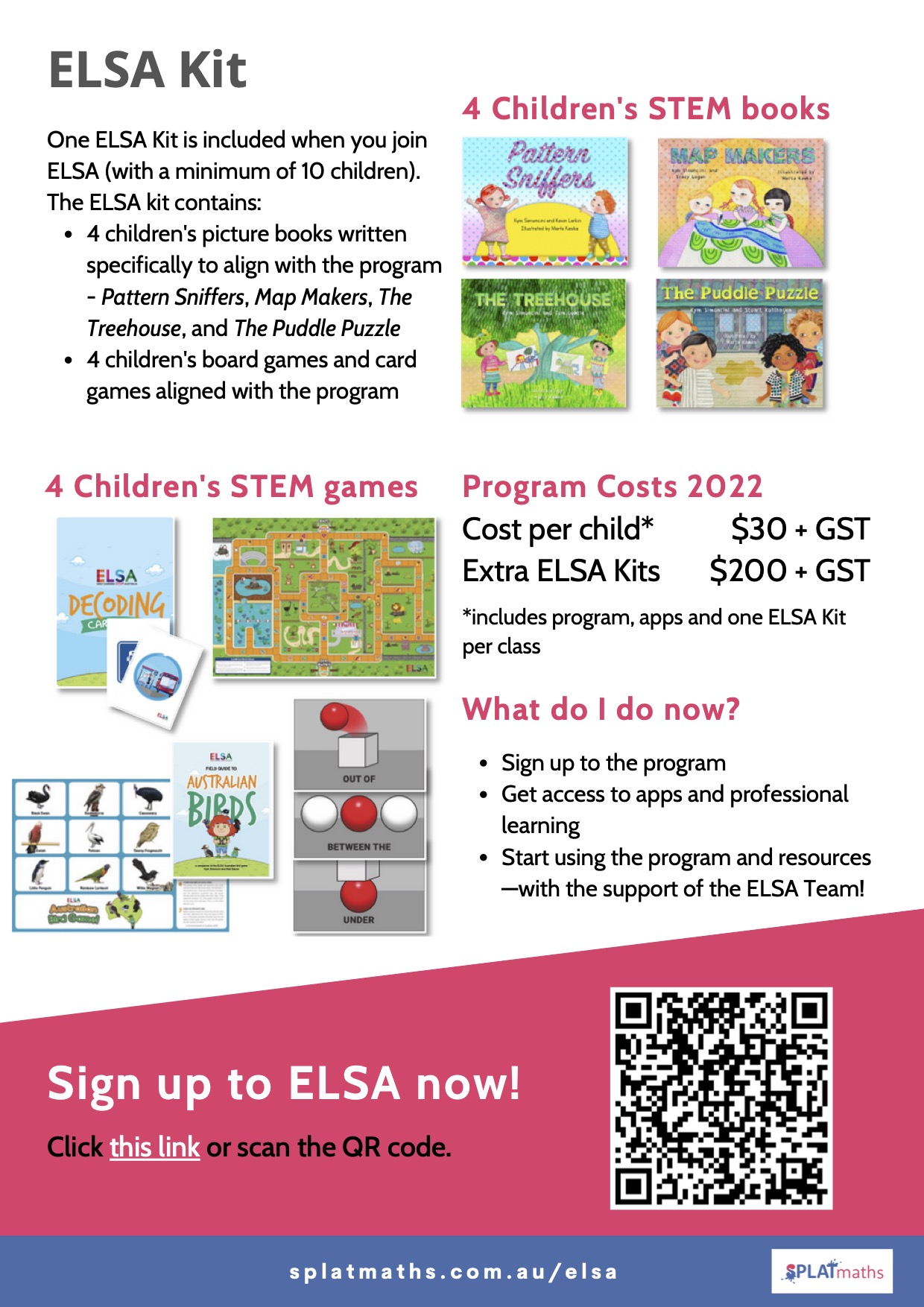 ELSA Preschool Program 2022 - SPLAT-maths